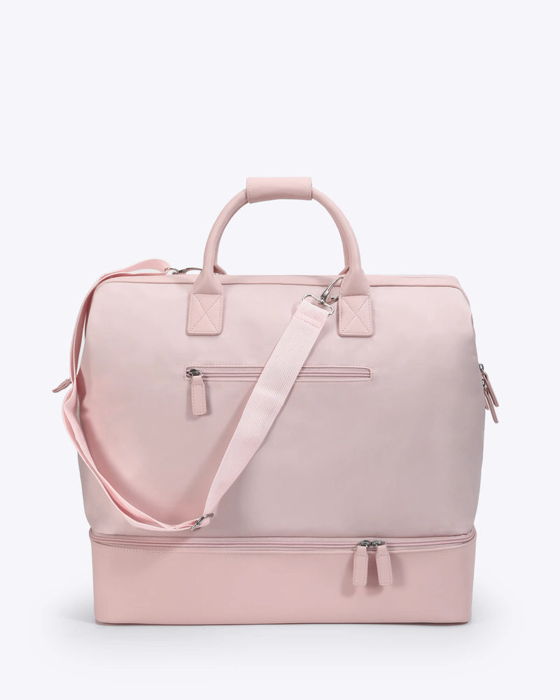 NOBL Travel Drop Bottom Weekender Bag - Blush – Irv's Luggage