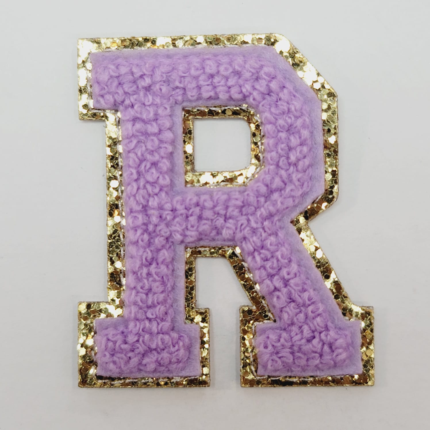 Varsity Letter Patch R - Lavender – Irv's Luggage