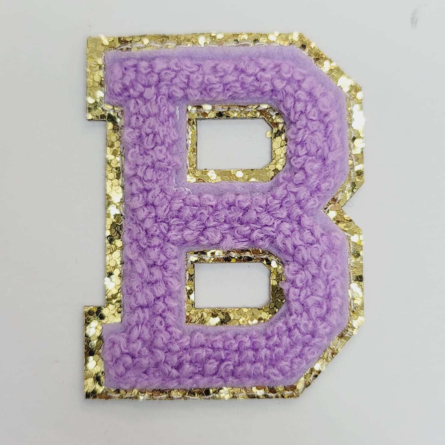 Varsity Letter Patch B - Lavender – Irv's Luggage