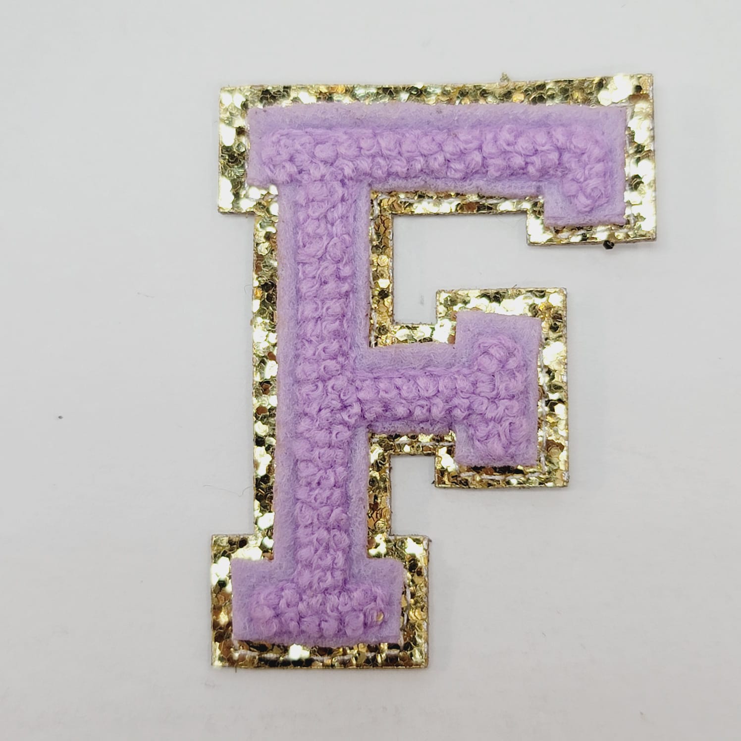 Varsity Letter Patch F - Lavender – Irv's Luggage