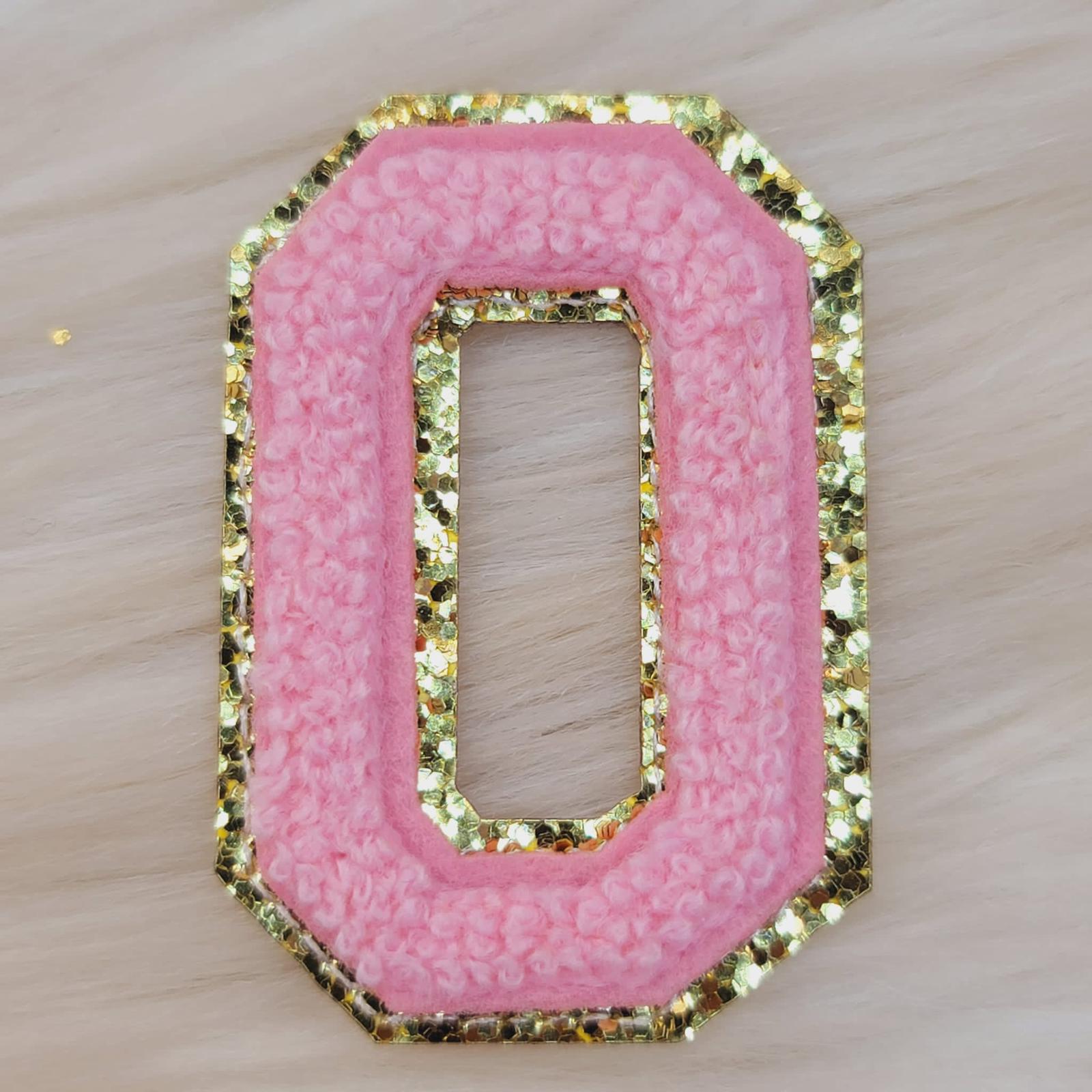 Varsity Letter Patch O - Soft Pink – Irv's Luggage