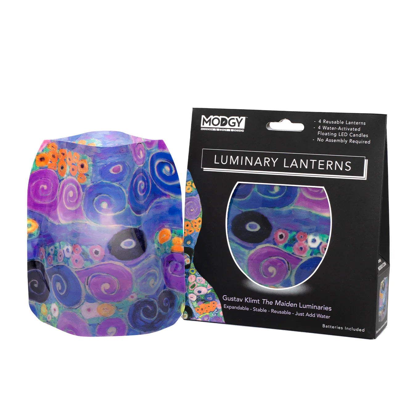 Modgy Luminary Lantern - Klimt Young Maidens – Irv's Luggage
