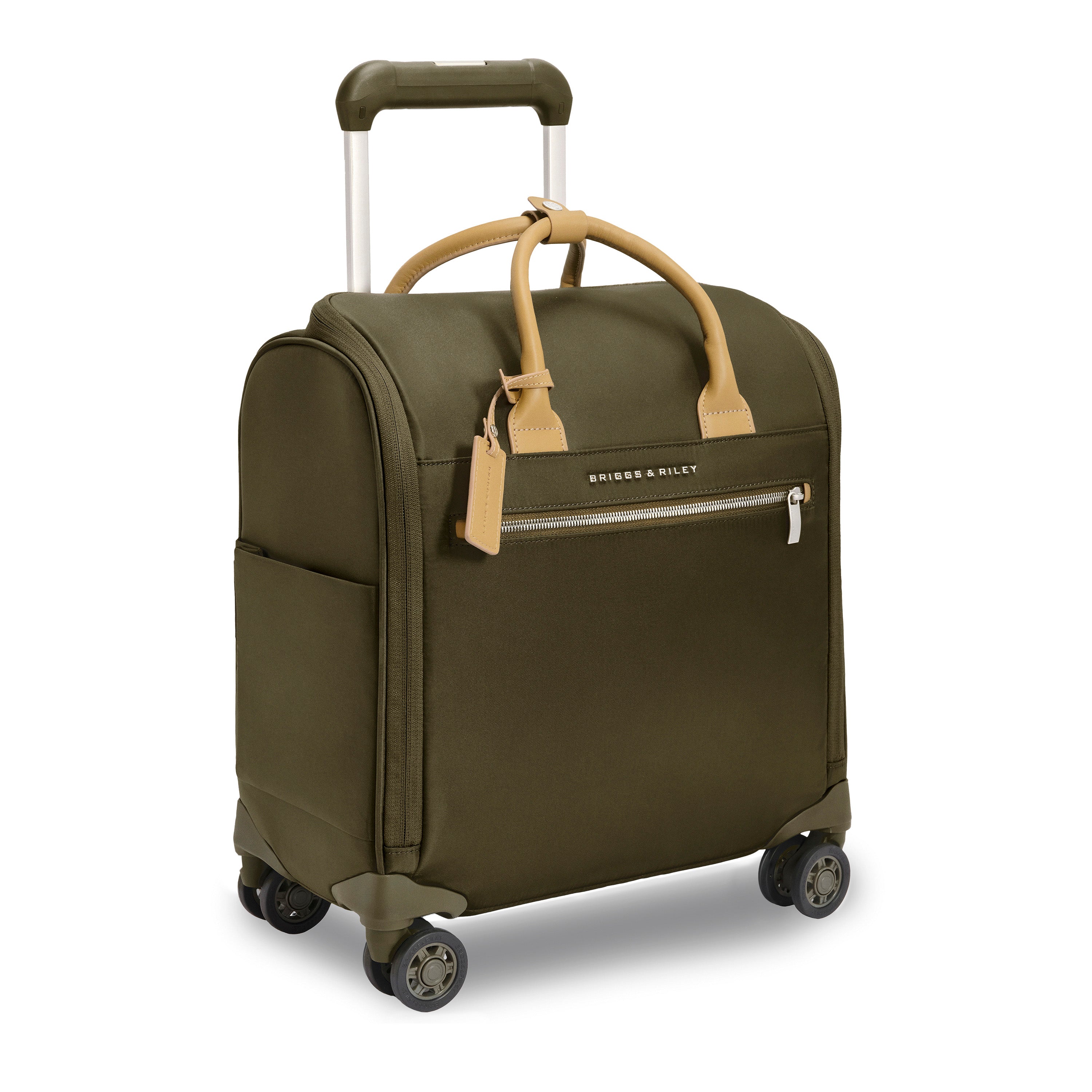 Briggs & Riley Rhapsody Wheeled Cabin Bag - Olive – Irv's Luggage