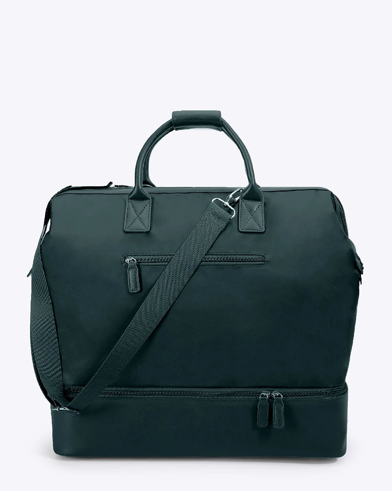 NOBL Travel Drop Bottom Weekender Bag - Forest Green – Irv's Luggage